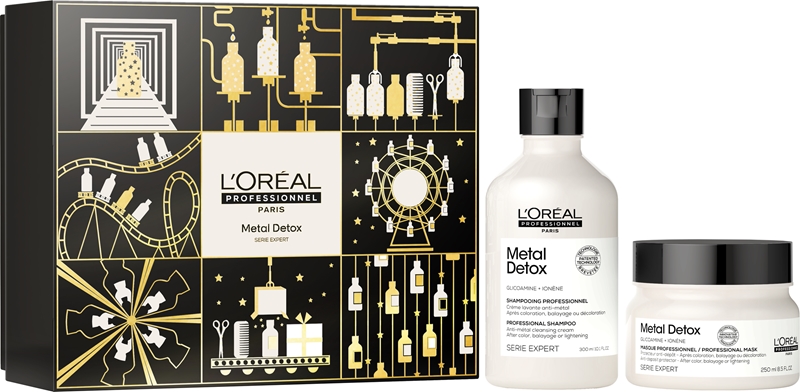 L’Oréal Professionnel Serie Expert Metal Detox darčeková sada (pre ...