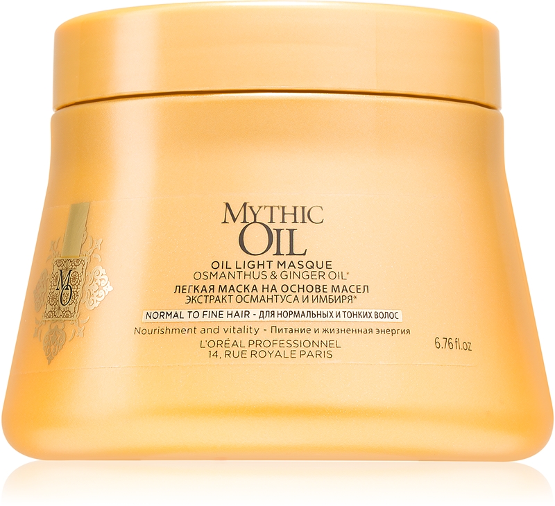 L’Oréal Professionnel Mythic Oil Oil Mask for Normal and Fine Hair ...
