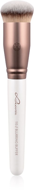Luvia Cosmetics Prime Vegan Blurring Buffer Foundation and Powder Brush ...