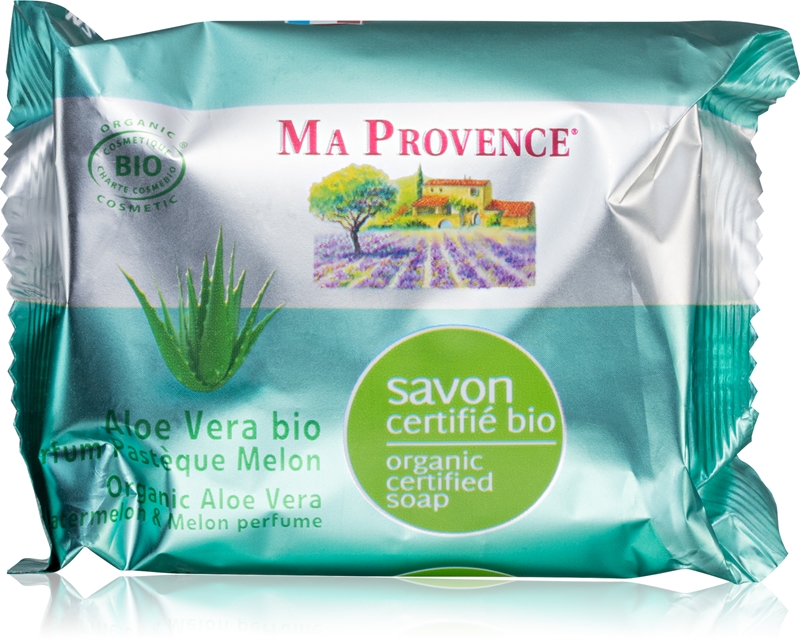 Ma Provence Aloe Vera & Watermelon Natural Bar Soap with aloe vera ...