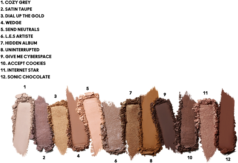MAC Cosmetics Connect In Colour Eye Shadow Palette 12 shades палитра ...