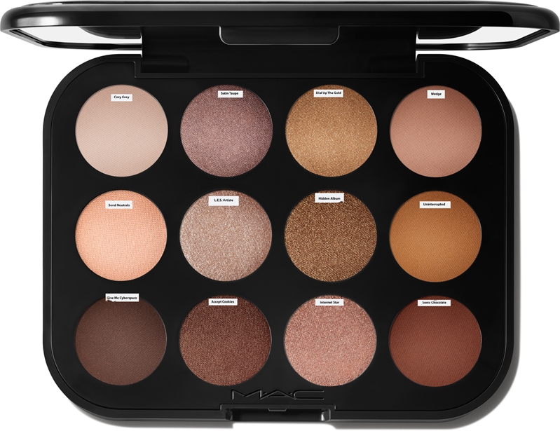 MAC Cosmetics Connect In Colour Eye Shadow Palette 12 shades paletka ...