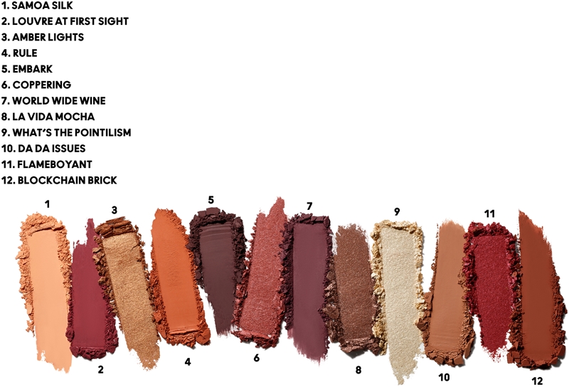 MAC Cosmetics Connect In Colour Eye Shadow Palette 12 shades | Livrare ...