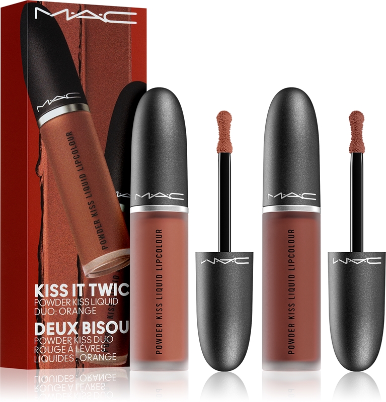 MAC Cosmetics Kiss It Twice Powder Kiss Liquid Duo coffret cadeau ...
