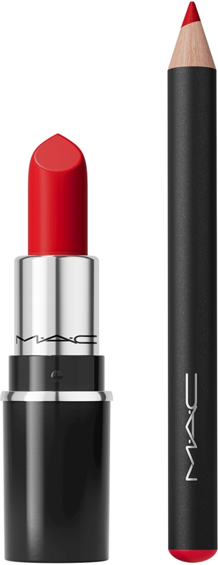 MAC Cosmetics Holiday Tiny Treasures Mini Lip Duo Geschenkset Red (für Lippen) Farbton