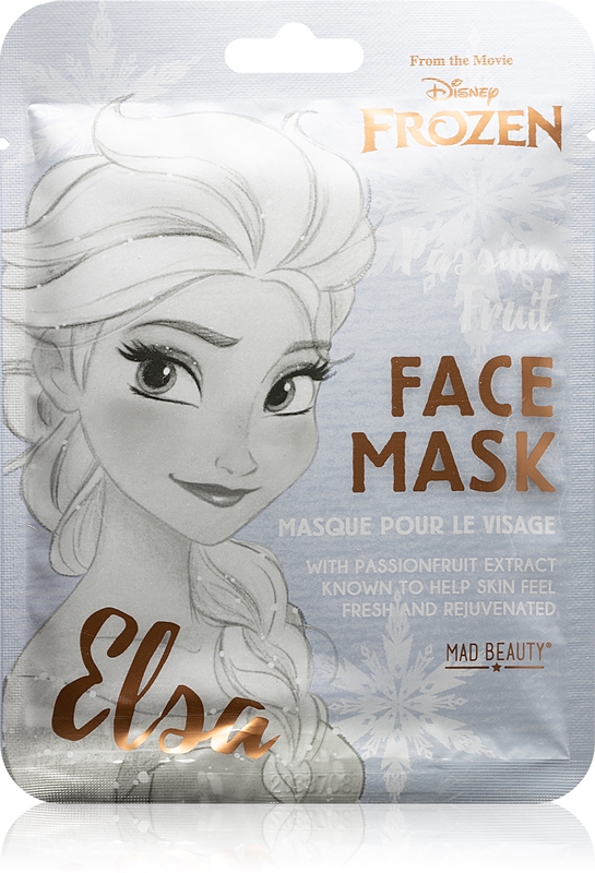 Mad Beauty Frozen Elsa máscara em folha com efeito refrescante e ...