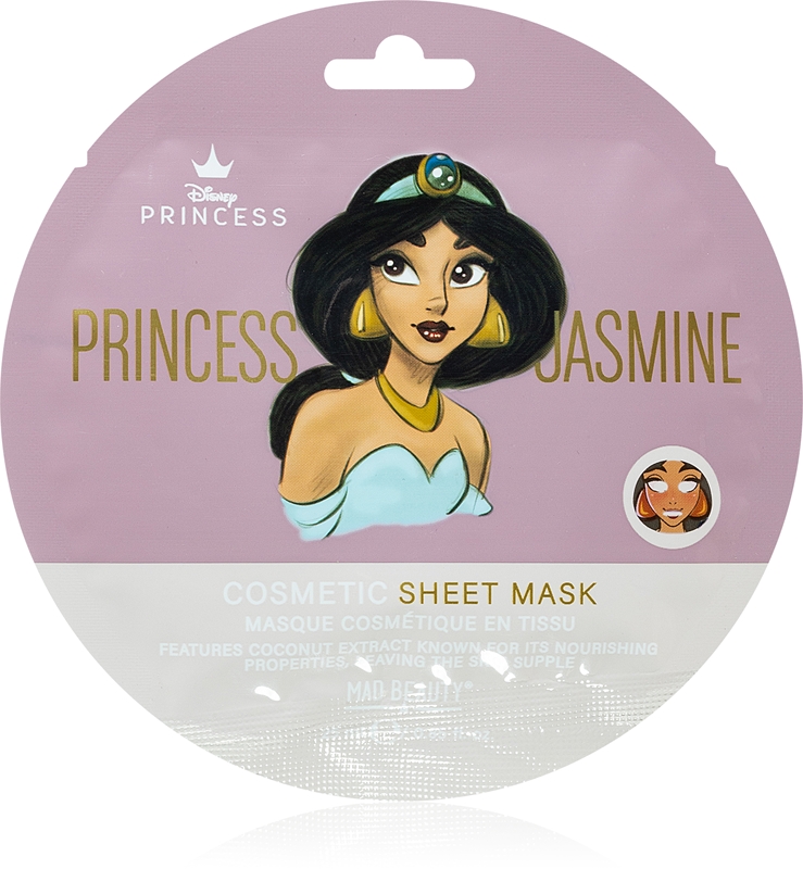 Mad Beauty Disney Princess Jasmine nourishing face sheet mask | notino.ie