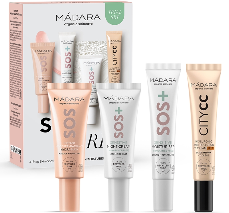 MÁDARA SOS Care Gift Set for the face shade Medium | notino.ie