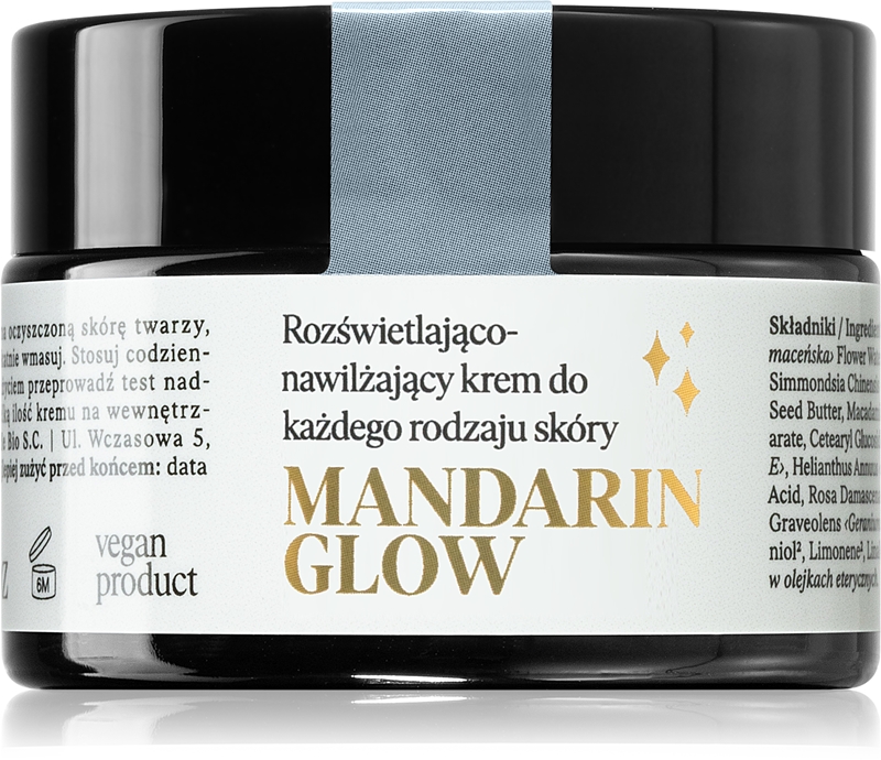 Make Me BIO Mandarin Glow Moisturising Cream with a brightening effect ...