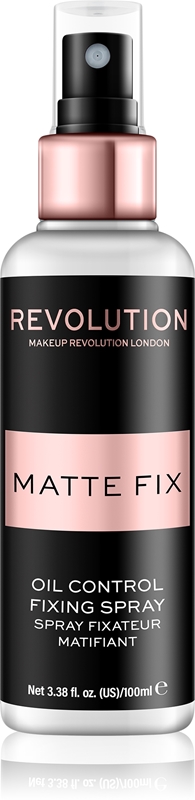 Makeup Revolution Pro Fix spray fixador para base matificante | notino.pt