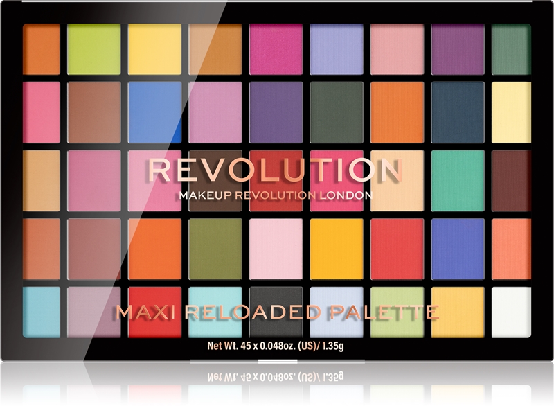 Прегледи на Revolution Maxi Reloaded Palette палитра с прахообразни ...