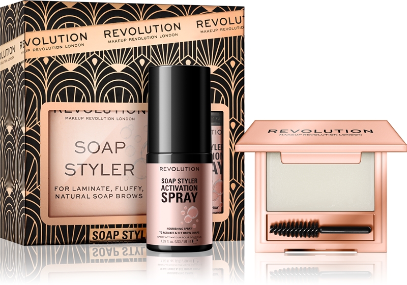 Makeup Revolution Soap Styler Eyebrow Kit gift edition shade ...