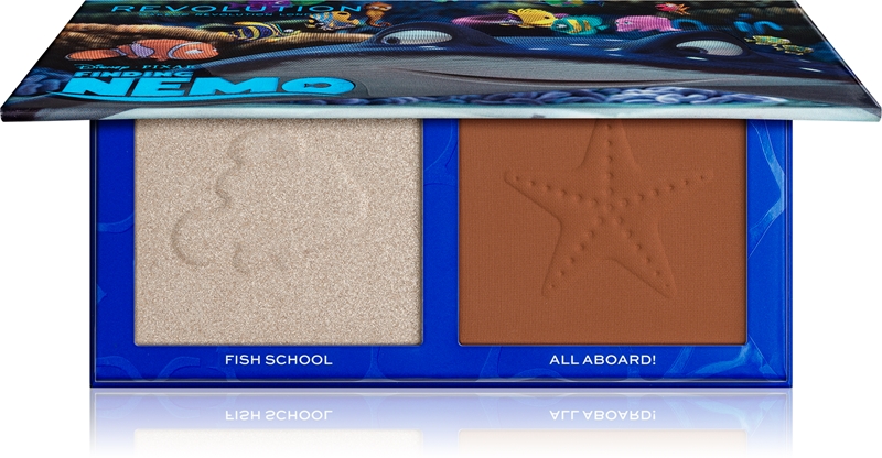 Makeup Revolution X Finding Nemo Illuminating and Bronzing Palette ...