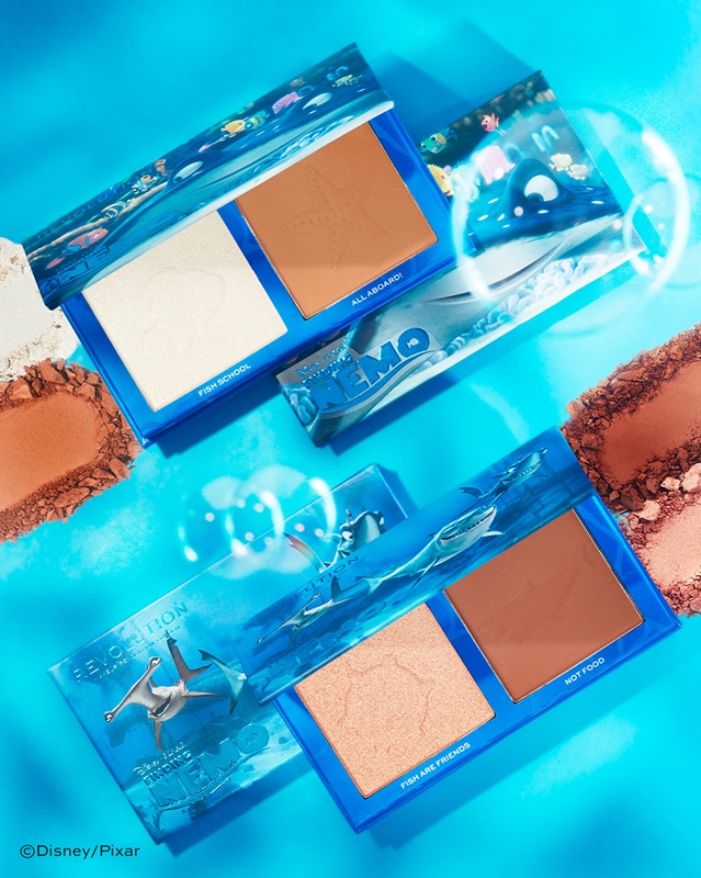 Makeup Revolution X Finding Nemo illuminating and bronzing palette ...