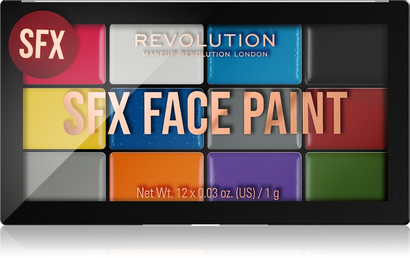 Makeup Revolution SFX Face Paint multipurpose palette for the face ...