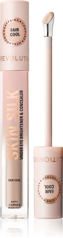Makeup Revolution Skin Silk Under Eye Brightener & Concealer ...