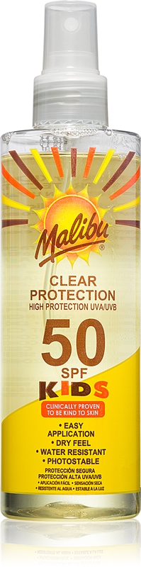 Malibu Clear Protection Protective Spray SPF 50 | notino.ie