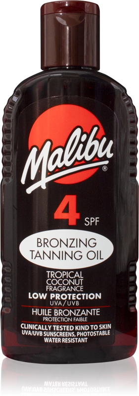 Malibu Bronzing Tanning Oil Moisturising and Bronzing Spray for tanning ...