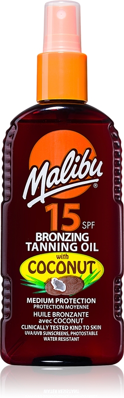 Malibu Bronzing Tanning Oil sun oil with bronzer | notino.co.uk