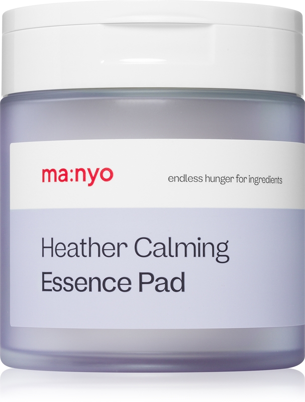 ma:nyo Heather Calming Essence Pad soothing pads for sensitive and dry ...