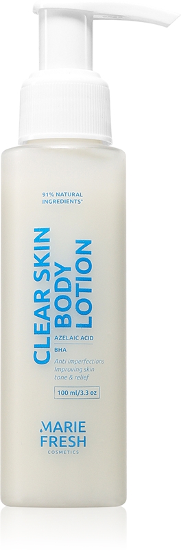Marie Fresh Cosmetics Clear Skin Body Lotion lait corporel | notino.fr