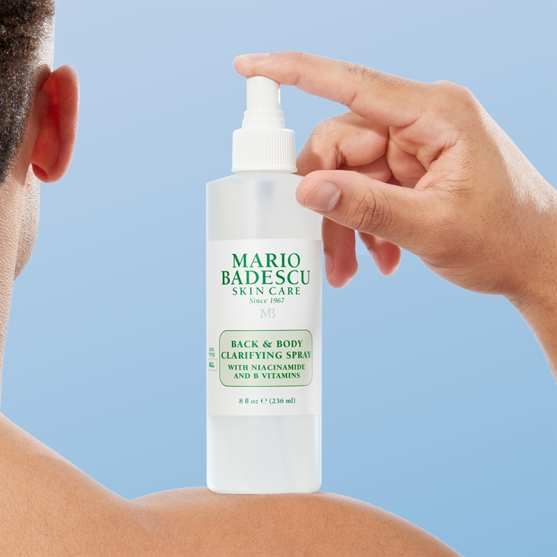 Mario Badescu Back & Body Clarifying Spray спрей за тяло против акне ...