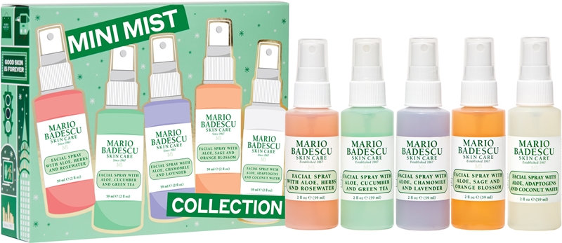 Mario Badescu Mini Mist Collection Gift Set for radiance and hydration ...
