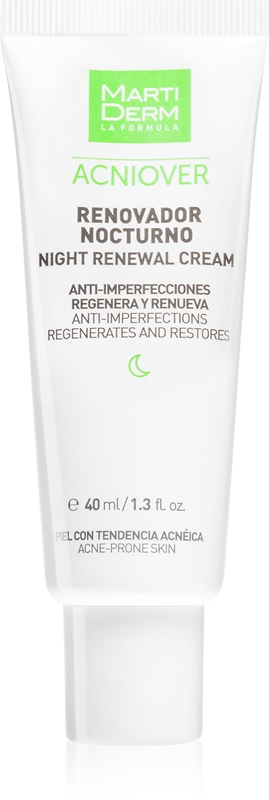 MartiDerm Acniover Intensive Night Cream to Treat Acne | notino.ie