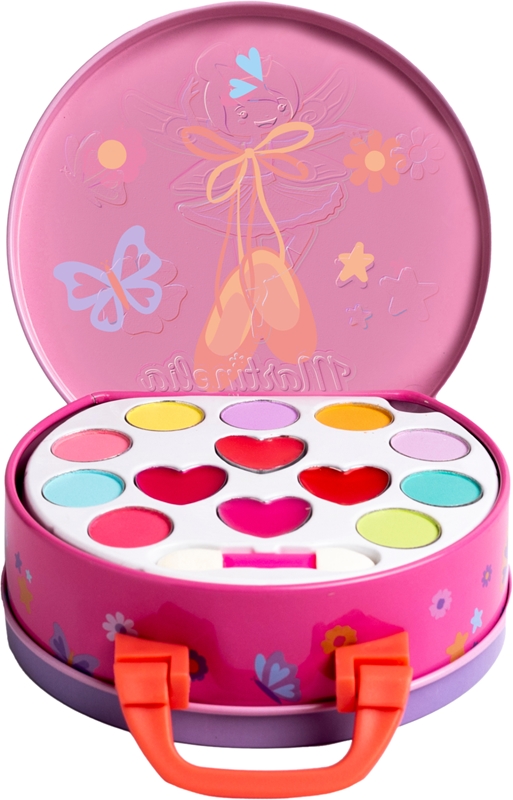 Martinelia Magic Ballet Beauty SET Tin kozmetički kofer za djecu 3 ...
