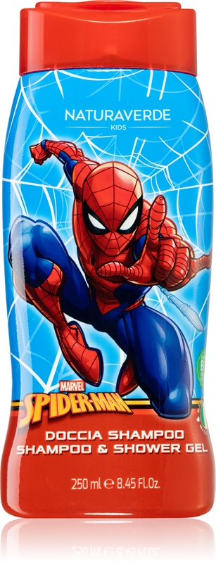 Marvel Spiderman 2-in-1 shower gel and shampoo for children | notino.co.uk