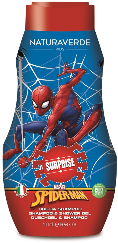 Marvel Spiderman Shower gel & Shampoo 2-in-1 shampoo and shower gel ...