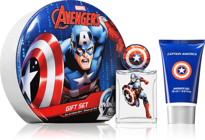 Marvel Avengers Captain America Geschenkset II. für Kinder