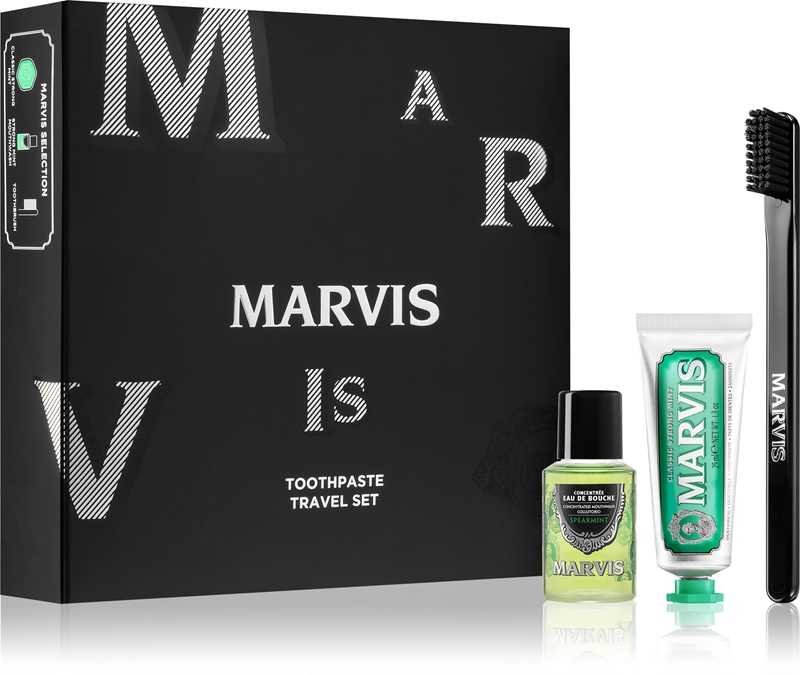 Marvis Toothpaste travel set Travel Set (for teeth, tongue and gums ...