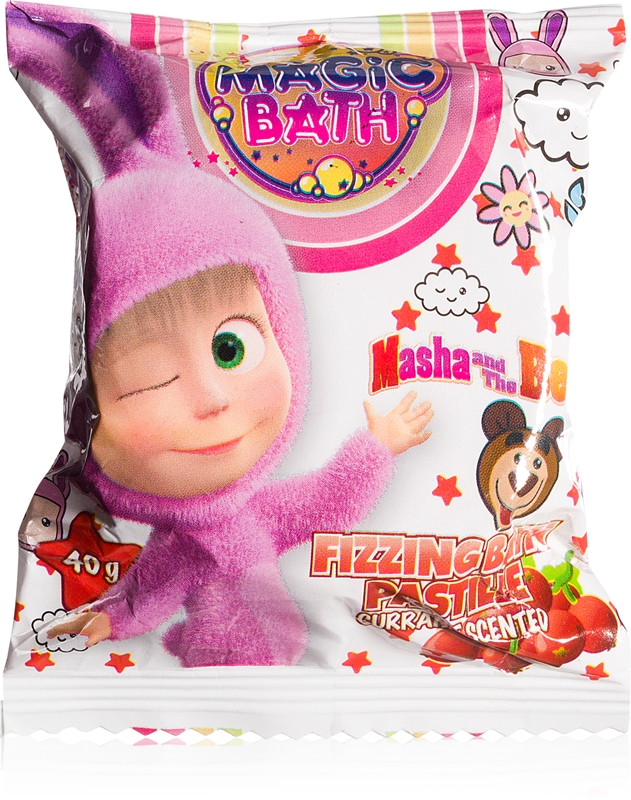 Masha & The Bear Magic Bath Bath Bomb bomba da bagno effervescente ...