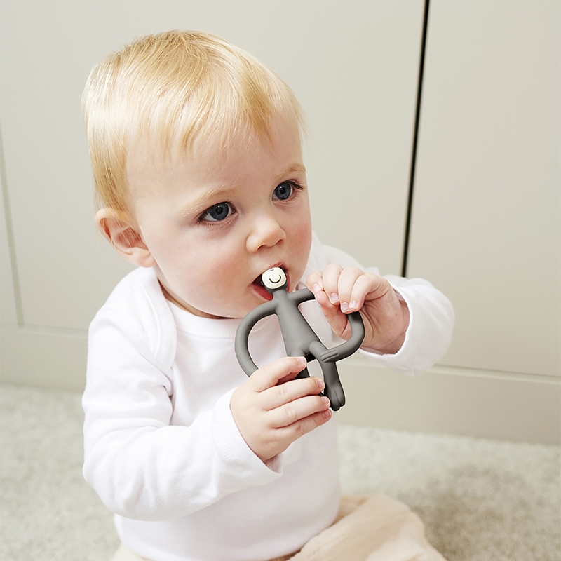 Matchstick Monkey Teething Toy and Gel Applicator grickalica za bebe sa ...