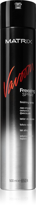 Matrix Vavoom Freezing Spray hairspray for fixation and shape | notino ...