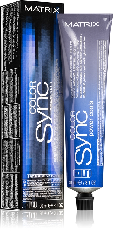 Matrix Color Sync Power Cools Permanent Hair Dye | notino.ie
