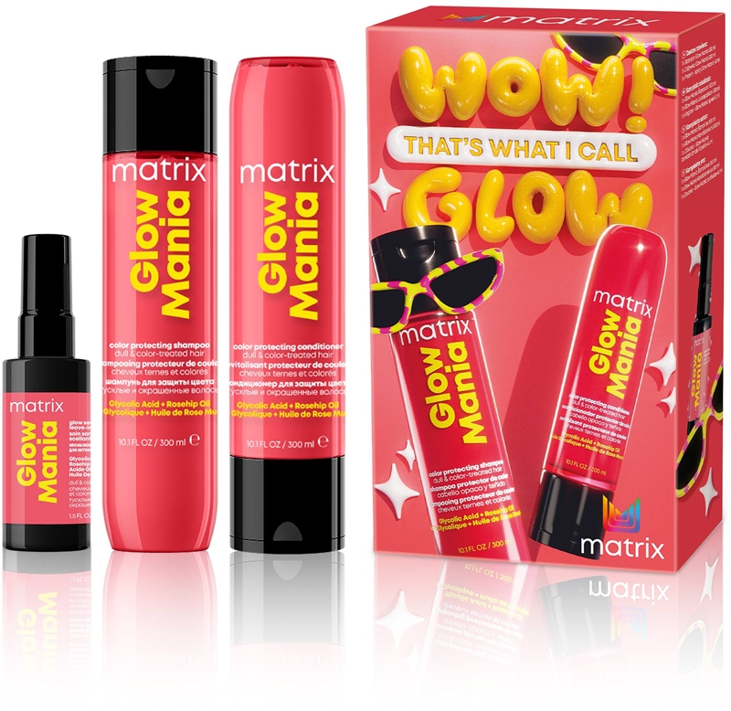 Matrix Glow Mania Coffret cadeau pour cheveux colorés | notino.fr