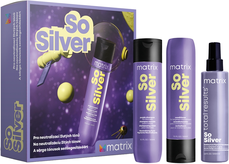 Matrix So Silver Gift Set (neutraliseert gele Tinten) | notino.nl
