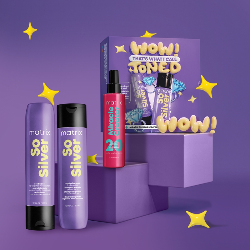 Matrix So Silver gift set (neutralising yellow tones) | notino.co.uk