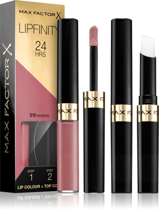 Max Factor Lipfinity Lip Colour long-lasting lipstick with balm ...