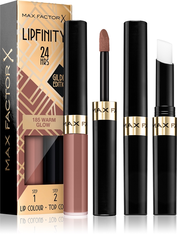 Max Factor Lipfinity Gilded Edition dlouhotrvající rtěnka s balzámem ...