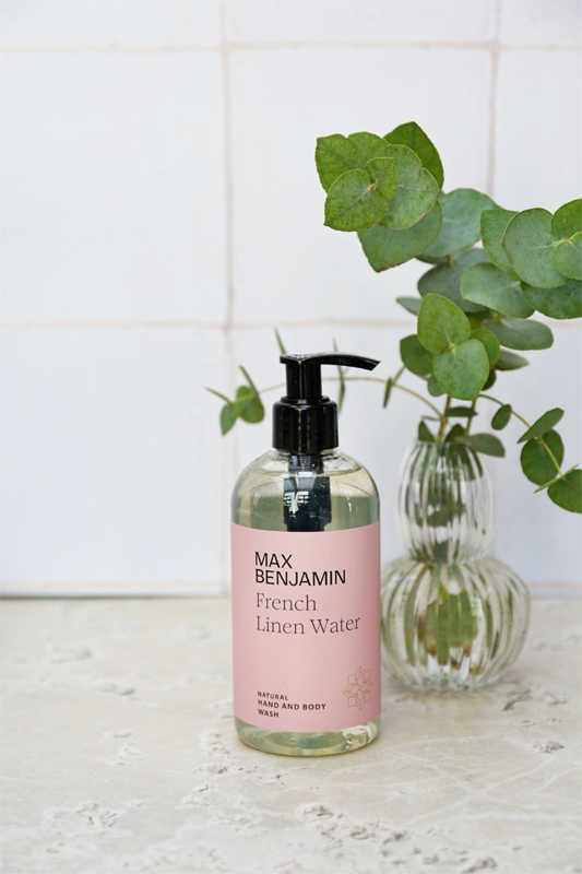 MAX Benjamin French Linen Water Vloeibare Zeep voor Handen en Lichaam ...