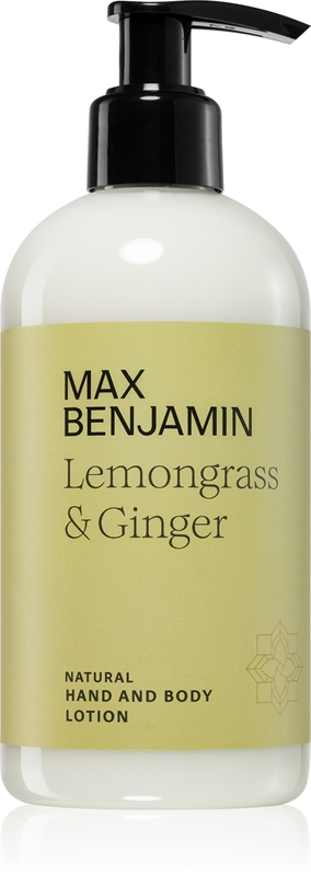 MAX Benjamin Lemongrass & Ginger hand and body lotion | notino.co.uk