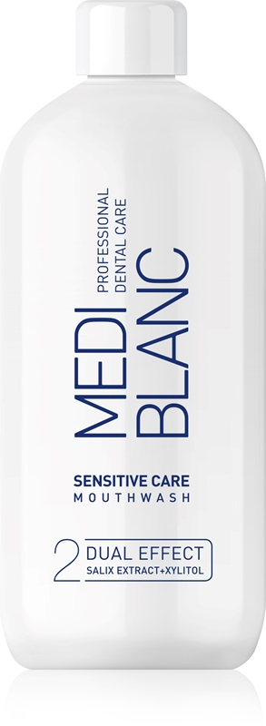 MEDIBLANC Sensitive Care mouthwash for sensitive teeth and gums ...