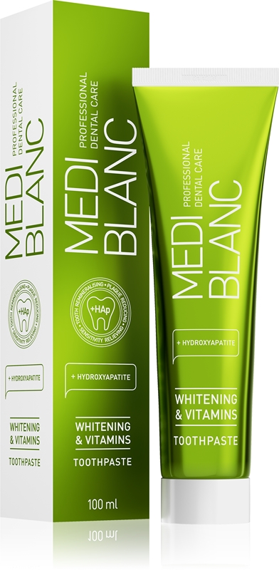 MEDIBLANC Toothpaste Toothpaste Vitamin-Enriched whitening toothpaste ...