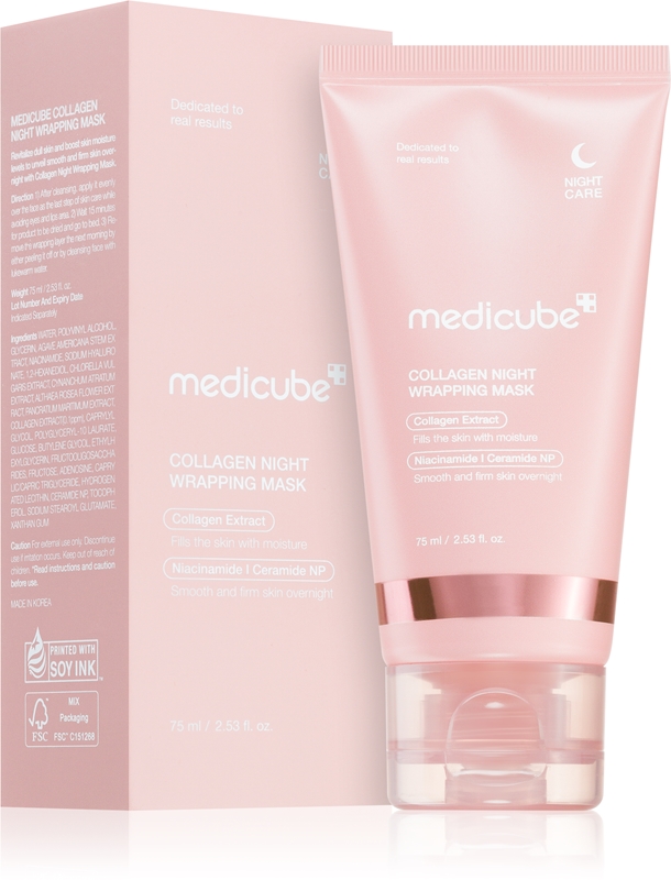 Medicube Collagen Night Wrapping Mask festigende Maske für die Nacht ...