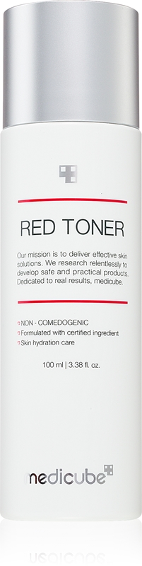 Medicube Red Toner хидратиращ тоник да уеднакви цвета на кожата | notino.bg