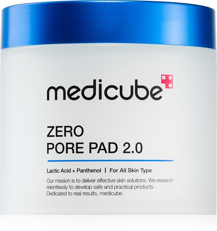 medicube Zero Pore Pad 2.0 exfoliating pads to smooth skin and minimise ...