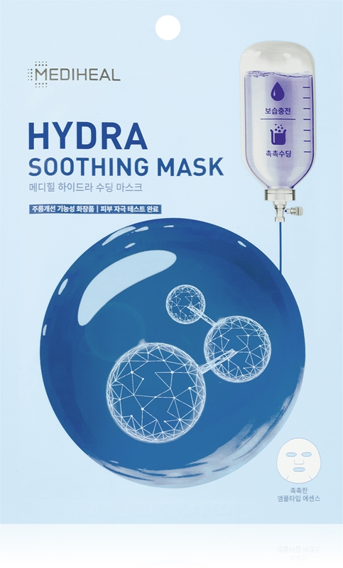 MEDIHEAL Soothing Mask Hydra Moisturising face sheet mask | notino.ie